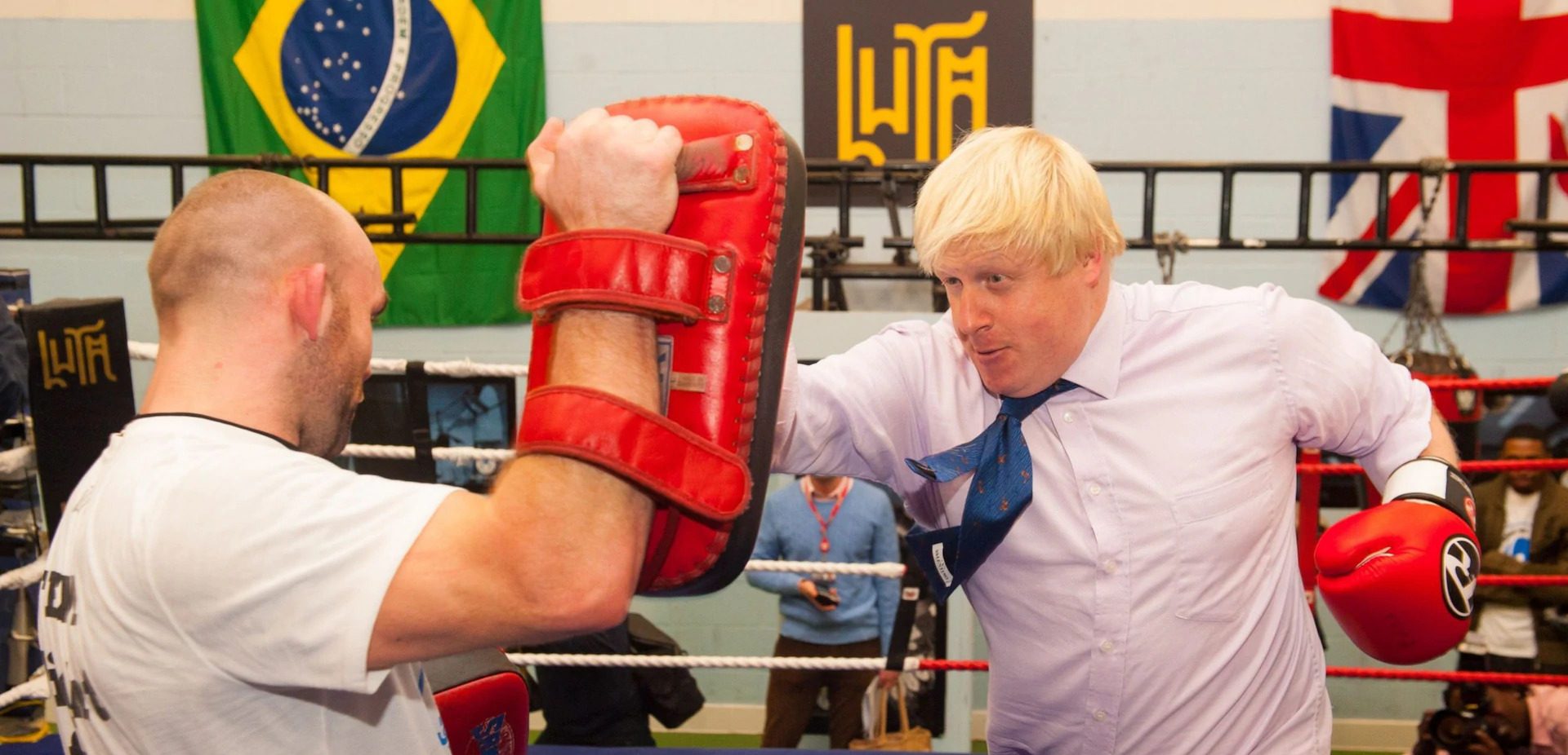 The night Boris Johnson and I agreed to slug it out in a cage fight ...