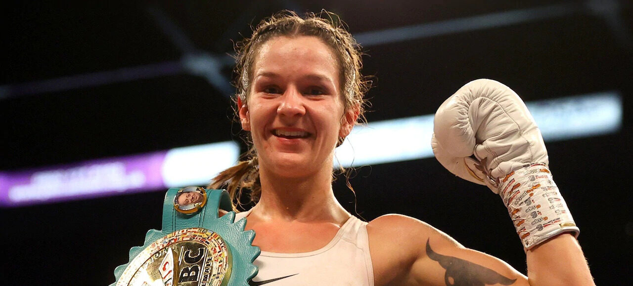Terri Harper retains WBC and IBO titles after historic fight ends in ...