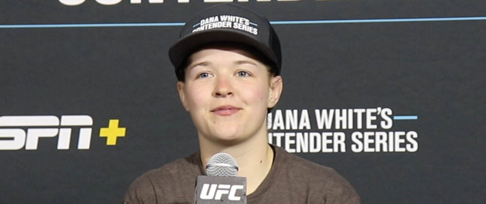 Cory McKenna is the first Welsh female to fight in the UFC her debut ...